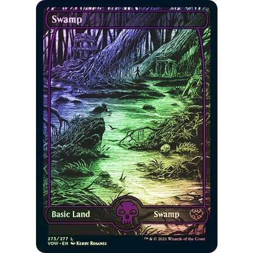 [MTG] Innistrad : Crimson Vow (268-277) Basic Land (Full Art) [LAND ...