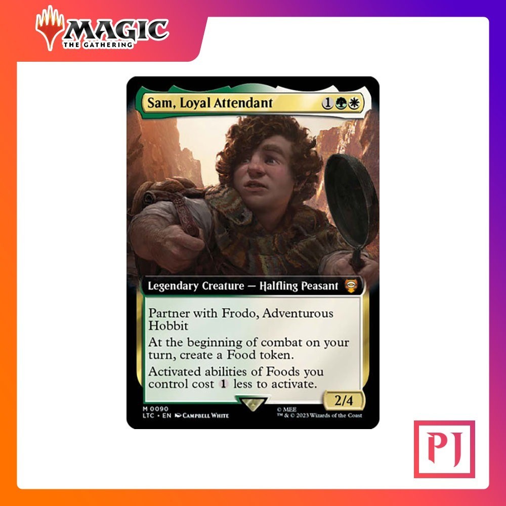 [MTG] Sam, Loyal Attendant (Extended Art) [LTC] [MULTI] [MYTHIC ...