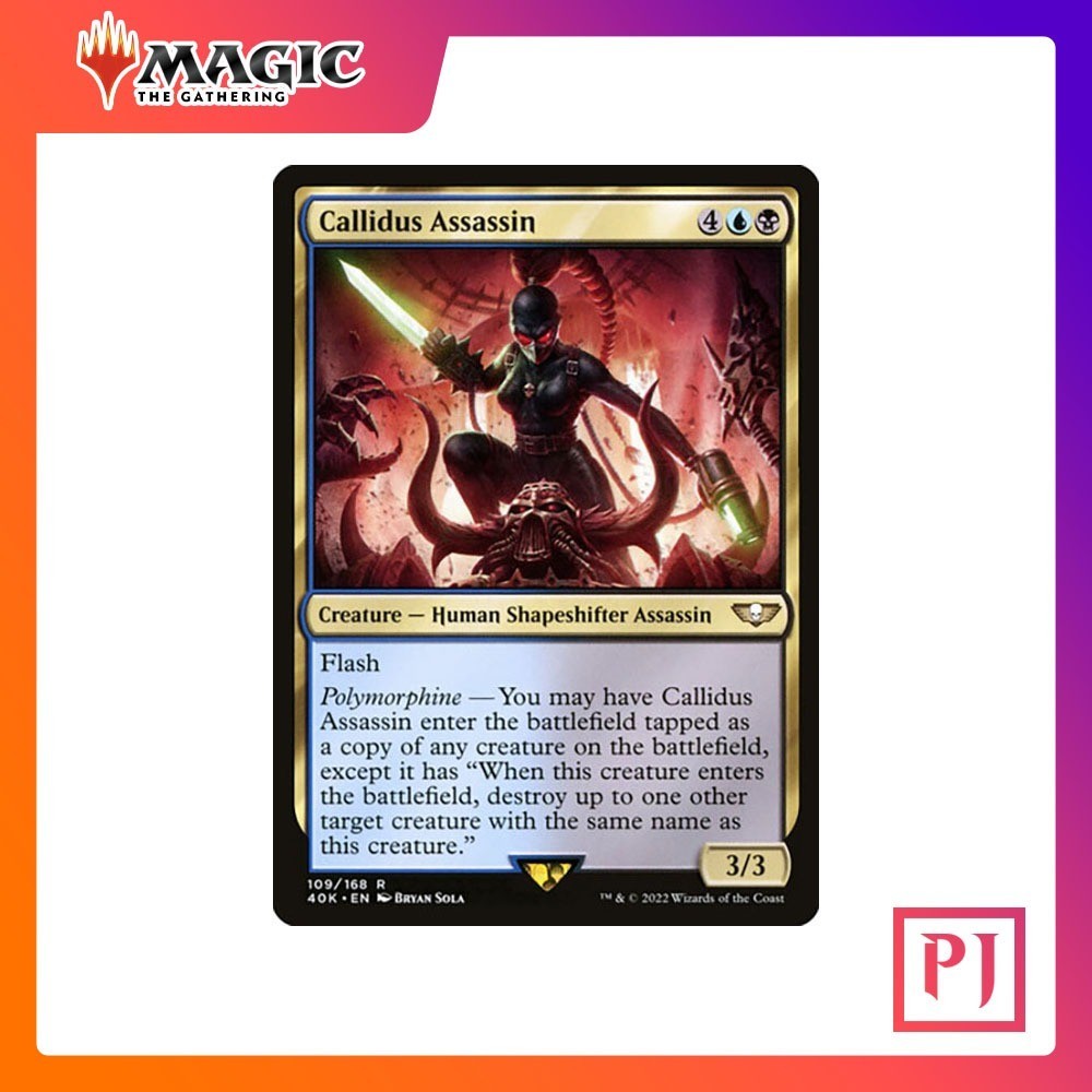 [MTG] Callidus Assassin - Warhammer 40,000 [40K] [MULTI] [RARE] [NORMAL ...