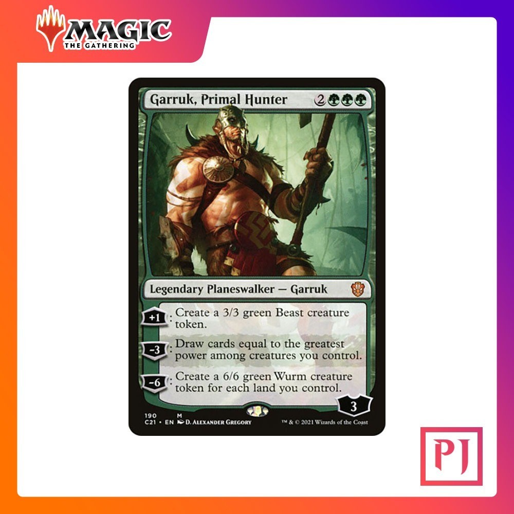[MTG] Garruk, Primal Hunter [C21] [GREEN] [MYTHIC] [NORMAL] [ENG ...