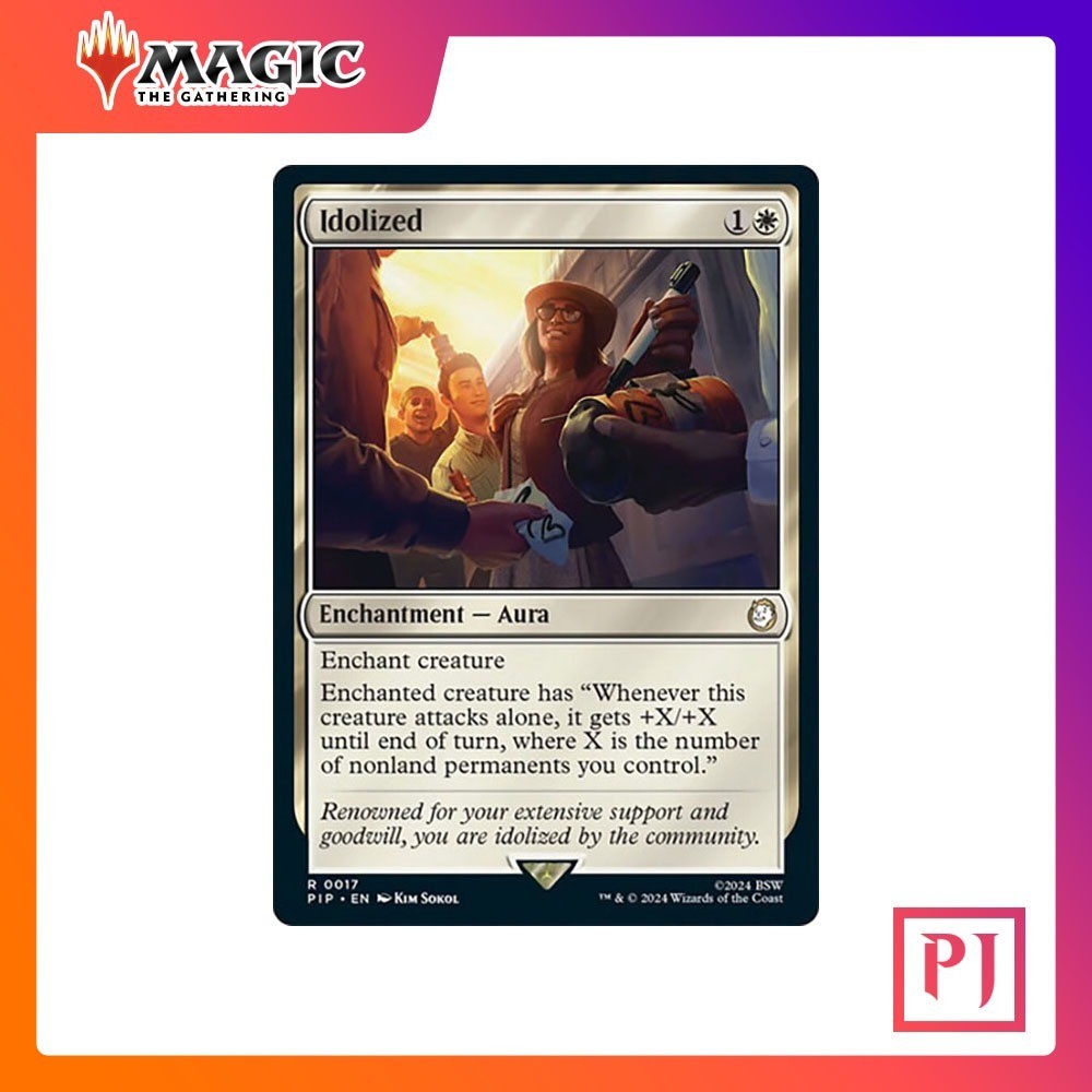 [MTG] Idolized - Fallout Commander [PIP] [WHITE] [RARE] [NORMAL] [ENG ...