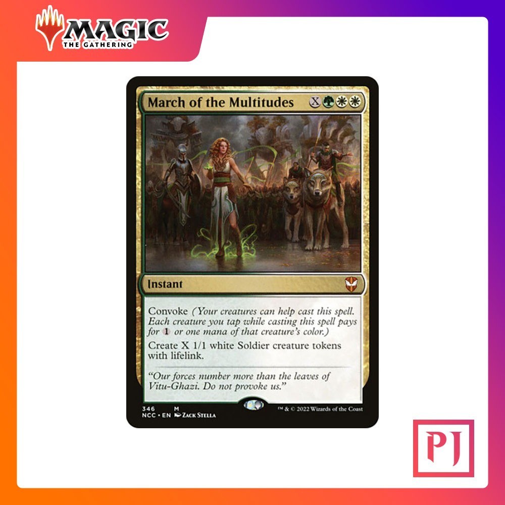 [MTG] March of the Multitudes [NCC] [MULTI] [MYTHIC] [NORMAL] [ENG ...