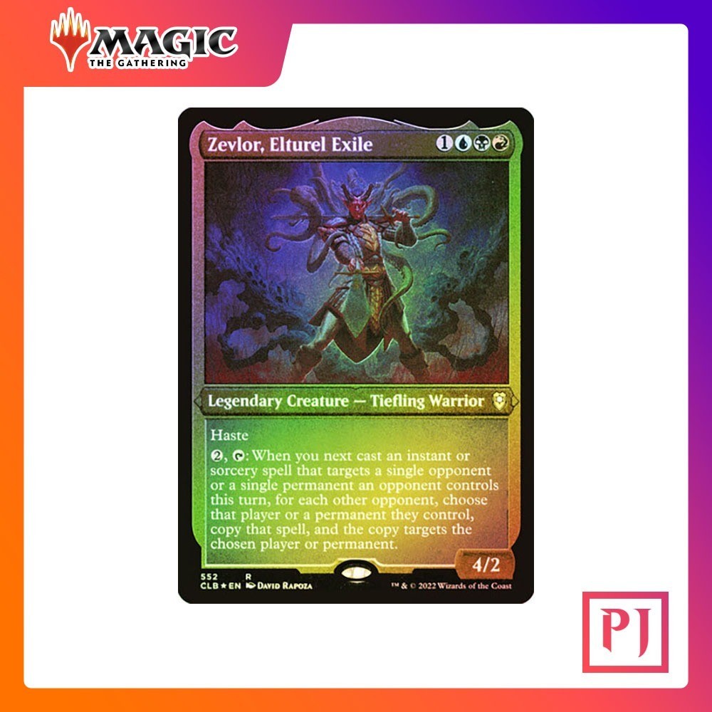[MTG] Zevlor, Elturel Exile (Foil Etched) [CLB] [MULTI] [RARE] [FOIL ...
