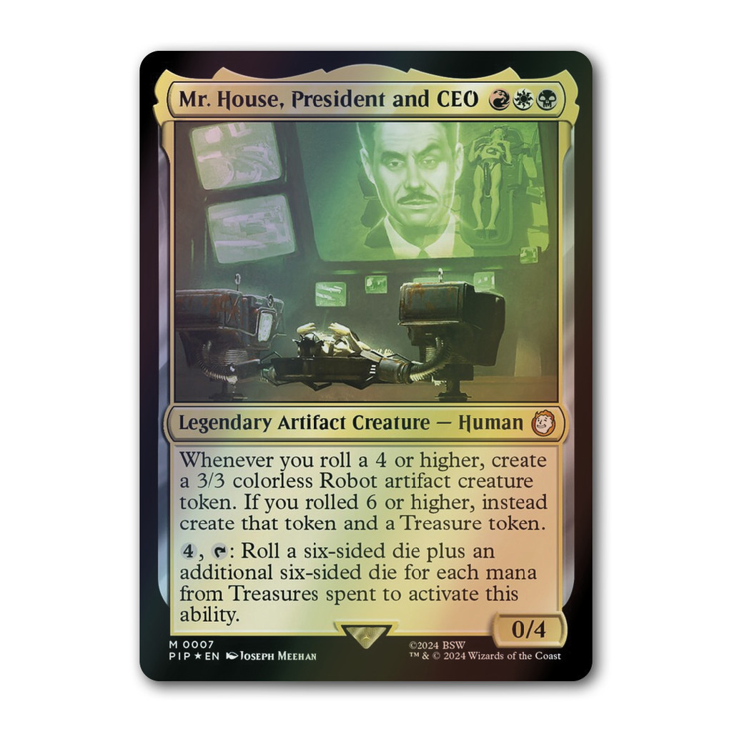 [MTG] Mr. House, President and CEO [PIP] [Multi] [Mythic] [Foil] [ENG ...