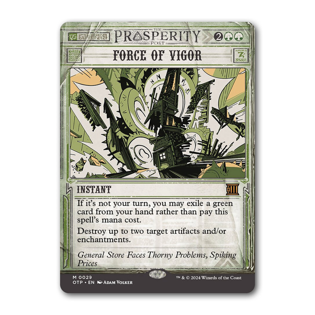 [MTG] Force of Vigor [OTP] [Green] [Mythic] [Normal] [ENG] [2024 ...