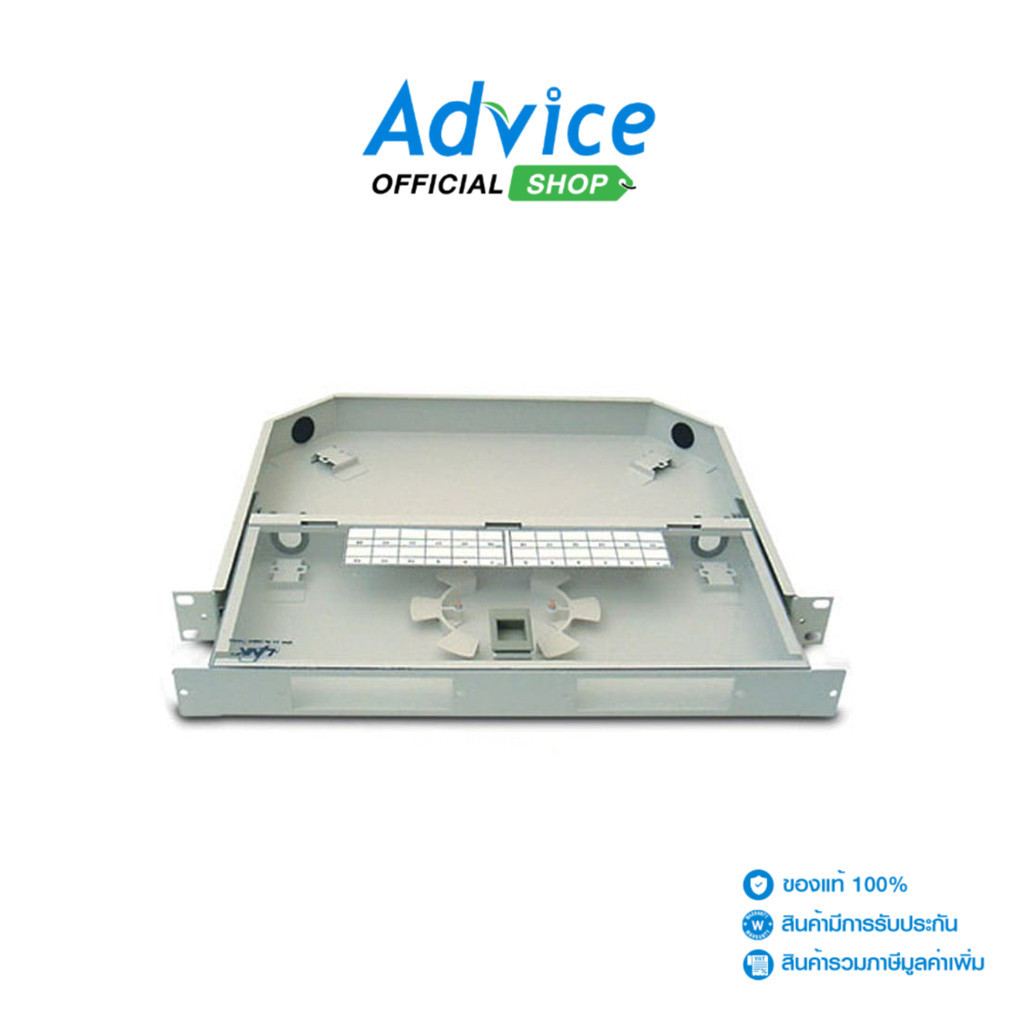 LINK Rack Mount DRAWER Fiber Optic Distribution Panel (UF-2012A) 6-24F - A0083496 | Shopee Thailand
