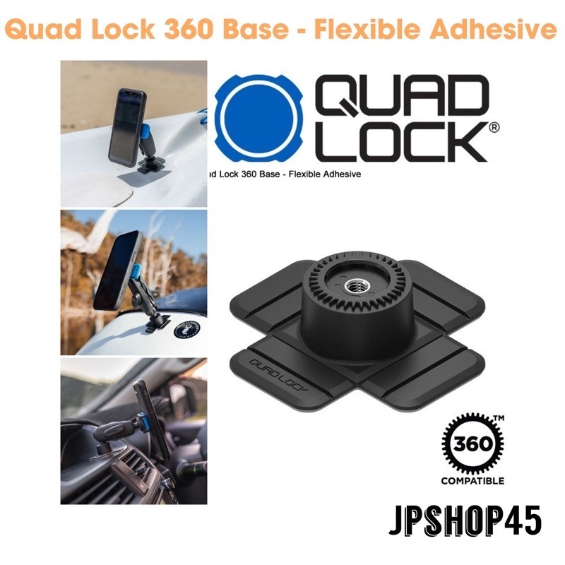 Quad Lock 360 Base - Flexible Adhesive | Shopee Thailand