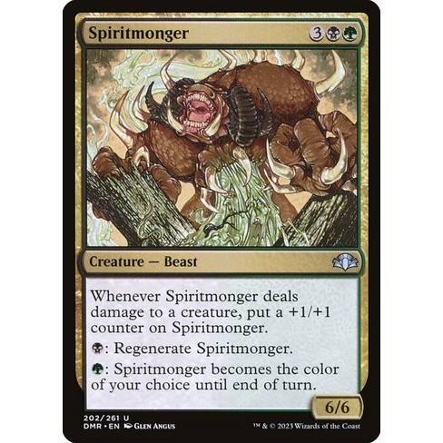 [Dominaria Remastered] - [DMR] - [Spiritmonger] - (U) - [2023] | Shopee ...