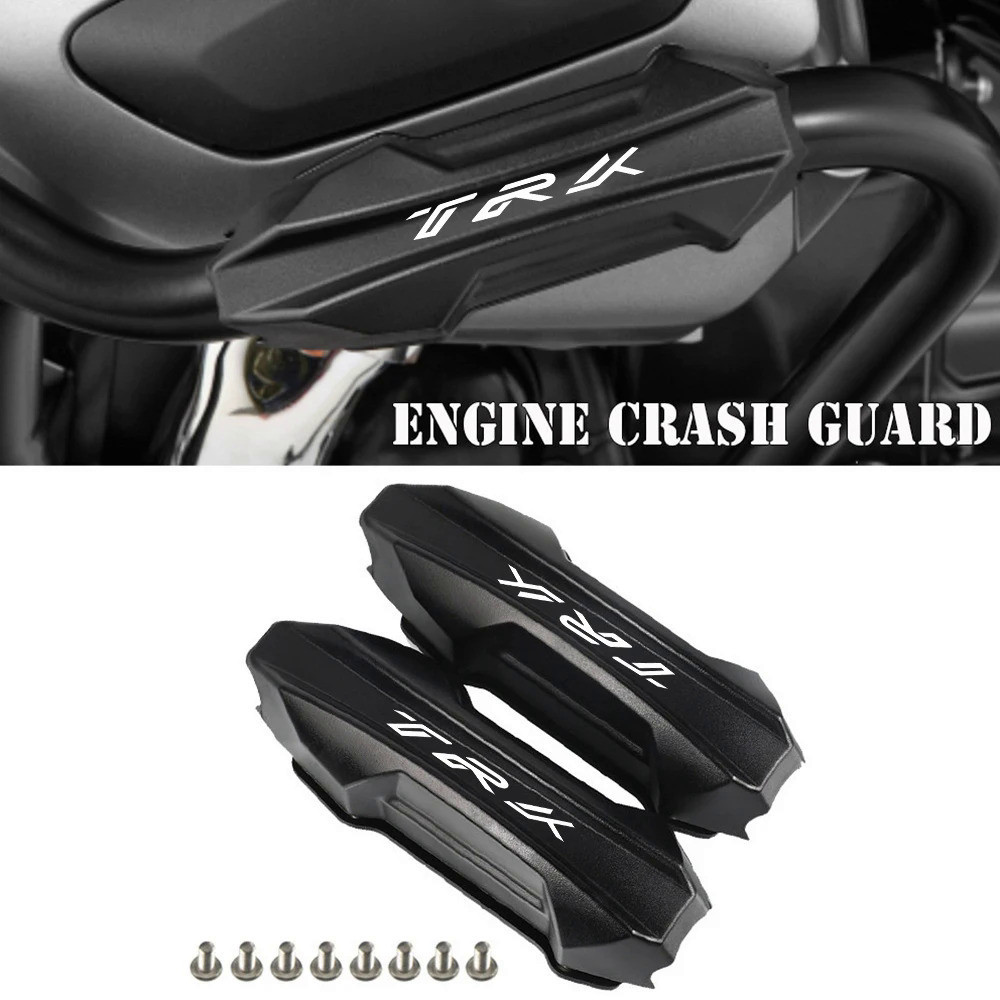 Motorcycle Engine Crash bar Protection Bumper Decorative Guard Block ...