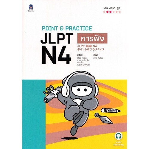 Chulabook|c111|หนังสือ|POINT & PRACTICE JLPT N4 การฟัง ฉบับ AUDIO STREAMING | Shopee Thailand