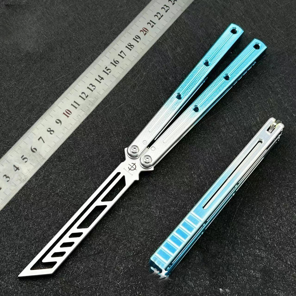 Baliplus Kraken V3 double speed channels มีดควงแบบซ้อม 7050อลูมิเนียมอ ...