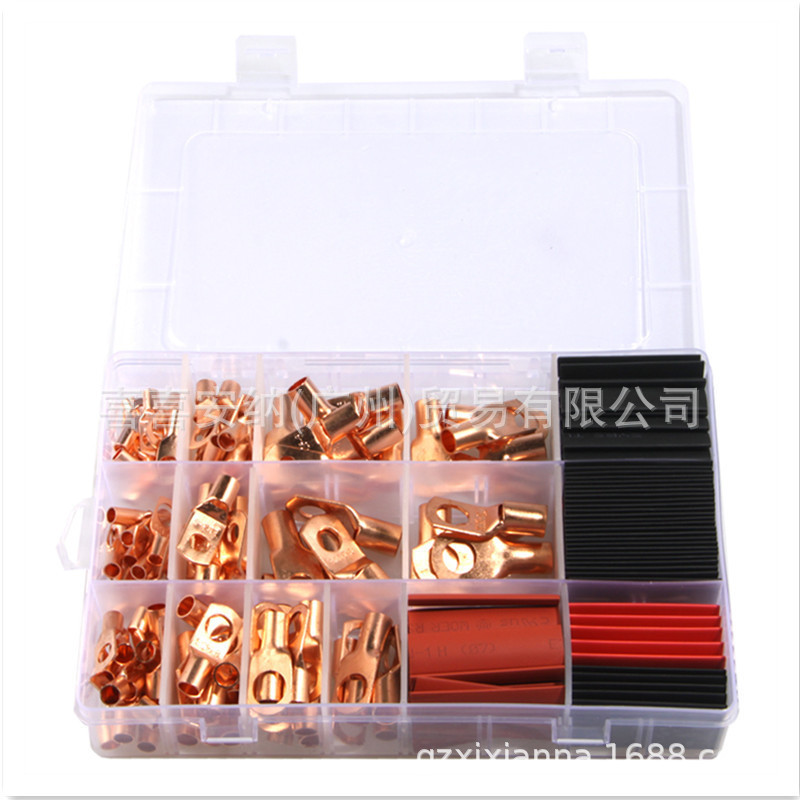 240csBoxed Copper Nose Ring TerminalscSeries Peephole Wire Connector ...