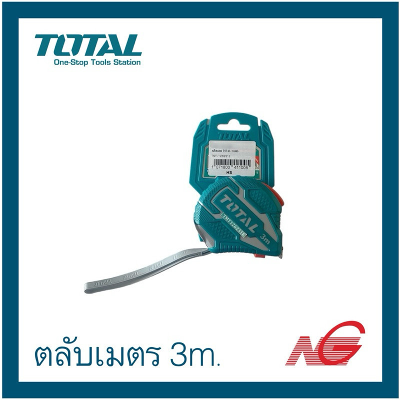 TOTAL โททอล ตลับเมตร 3m. รหัสสินค้า TMT-126231E | Shopee Thailand