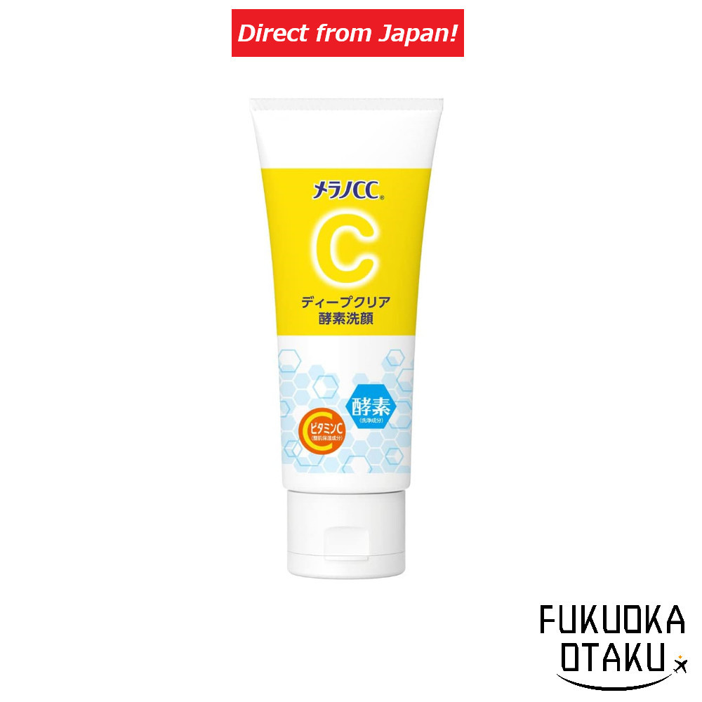 Rohto Melano CC Deep Clear Enzyme Face Wash 130g Enzyme x Vitamin C ...