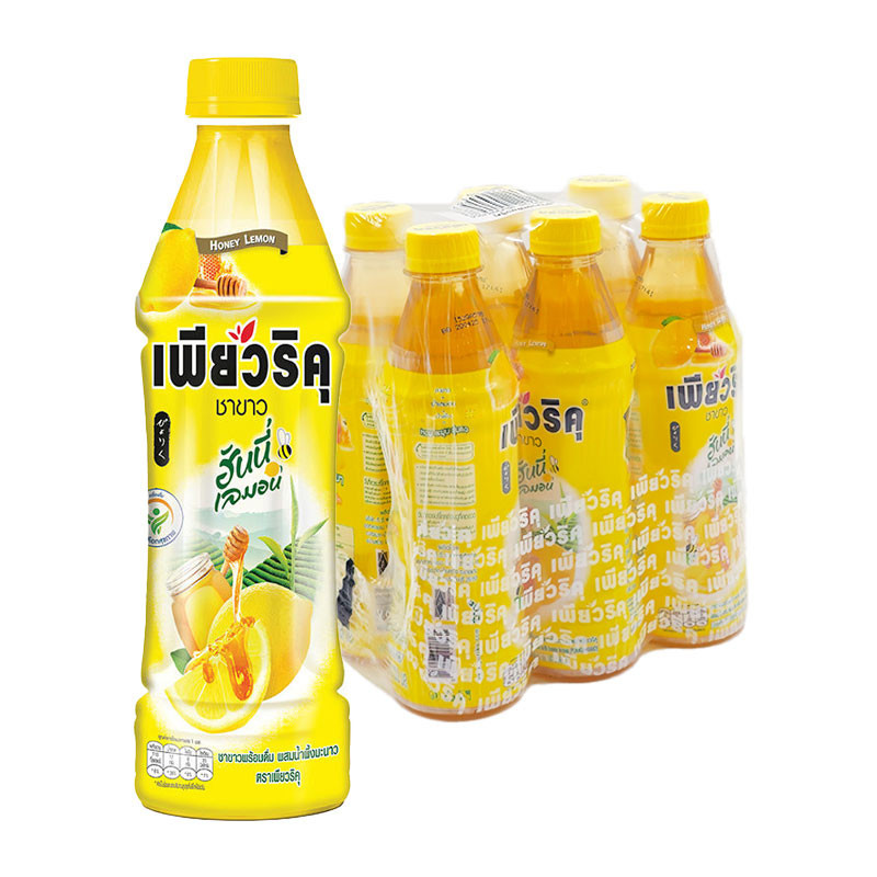 เพียวริคุ ชาขาว ฮันนี่เลมอน 350 มล. x 6 / PURIKU White Tea Honey Lemon ...