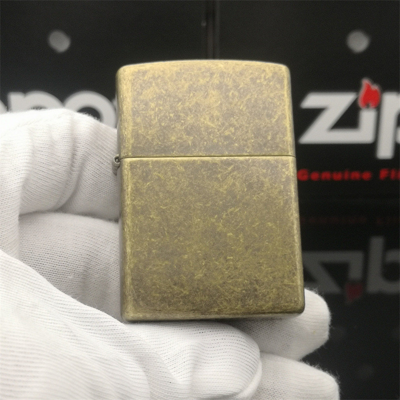 zippoไฟแช็ก ทองแดงโบราณ 201FB DJJT | Shopee Thailand