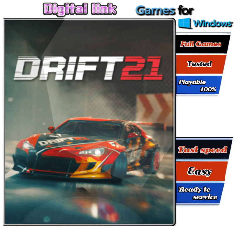 DRIFT21 DRIFT 21 เกม PC Game คอมพิวเตอร์ USB เสียบเล่นได้เลย | Shopee ...
