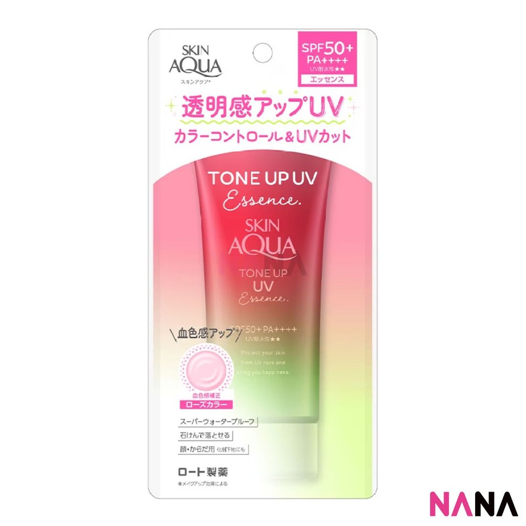 Rohto Skin Aqua Tone-up Happiness Aura SPF50+ PA++++ 80g | Shopee Thailand
