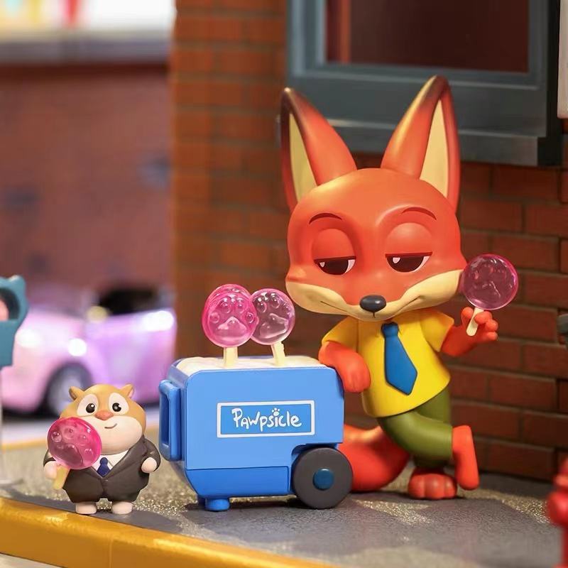 POPMART Bubble Mart Disney Zootopia Series ไอติมกล่องตาบอดสุดน่ารัก ...