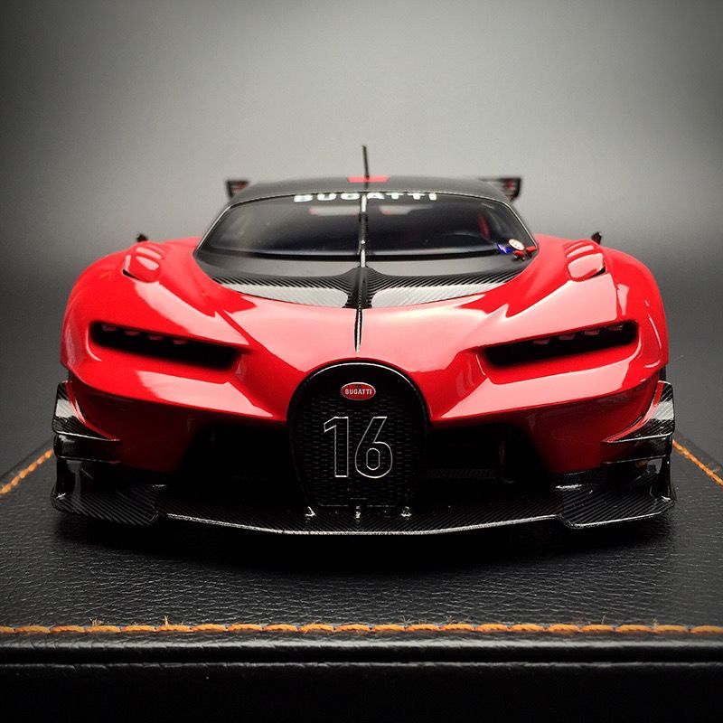 ☍st8_9weiiiโมเดลรถ Alto 1:18 Bugatti VGT Supercar จำลองคอลเลกชัน ...