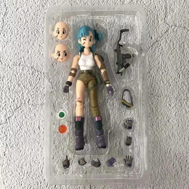 94a Dragon Ball Anime Action Figure Bulma Mfg Series Shf Soldier ...