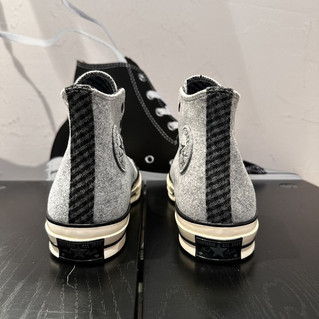 Converse ของแท้ 1970s ผ้าขนสัตว์คุณภาพสูงรองเท้าลำลองคู่สำหรับผู้ชายและ ...
