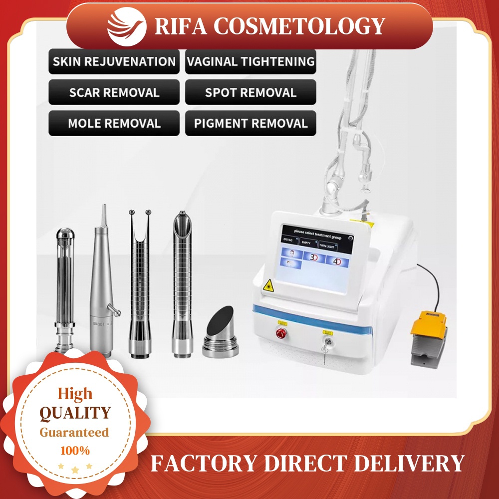 Portable Co2 Fractional Laser Machine Skin Resurfacing Acne Scars Removal Vaginal Tightening ...