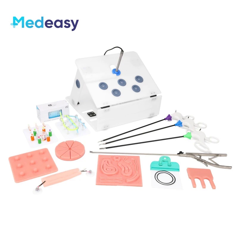 Laparoscopic Simulator Training Box Foldable Laparoscopy Endo Trainer ...