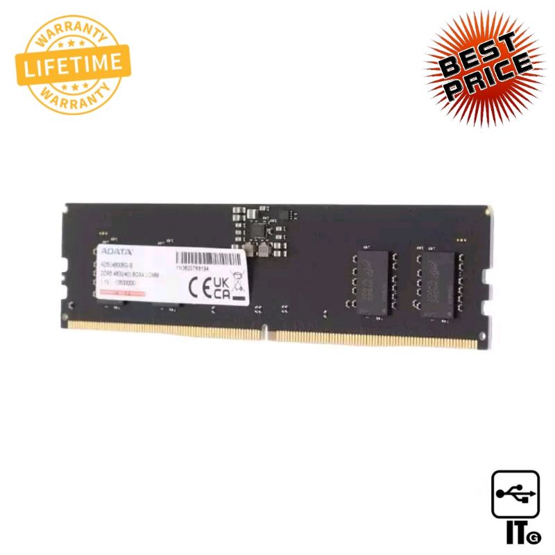 RAM DDR5(4800) 8GB ADATA 4 CHIP (AD5U48008G-S) ประกัน LT. เเรม เเรมพีซี ...