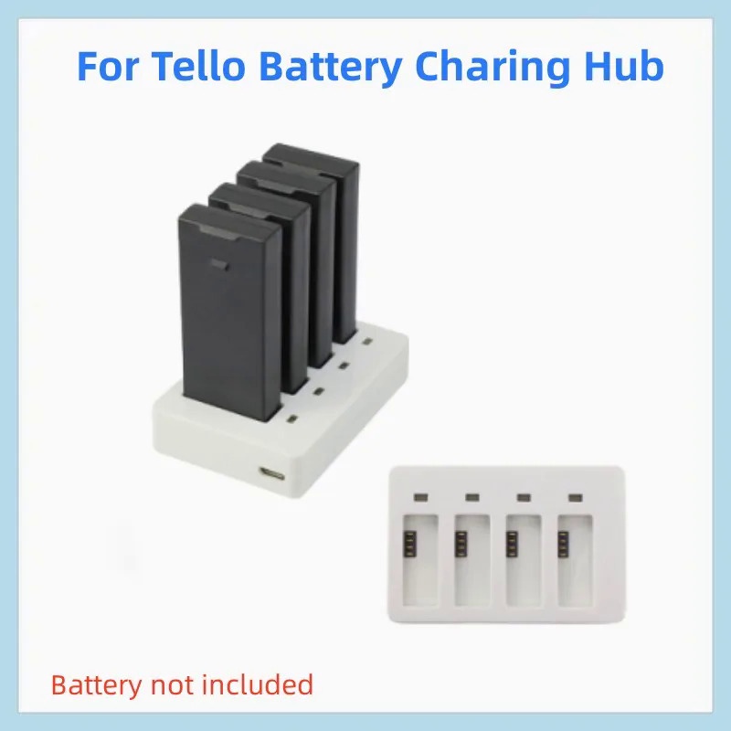 สำหรับ Tello Drone Battery 4-In-1 Charing Hub เครื่องชาร์จ USB อัจฉริยะ ...