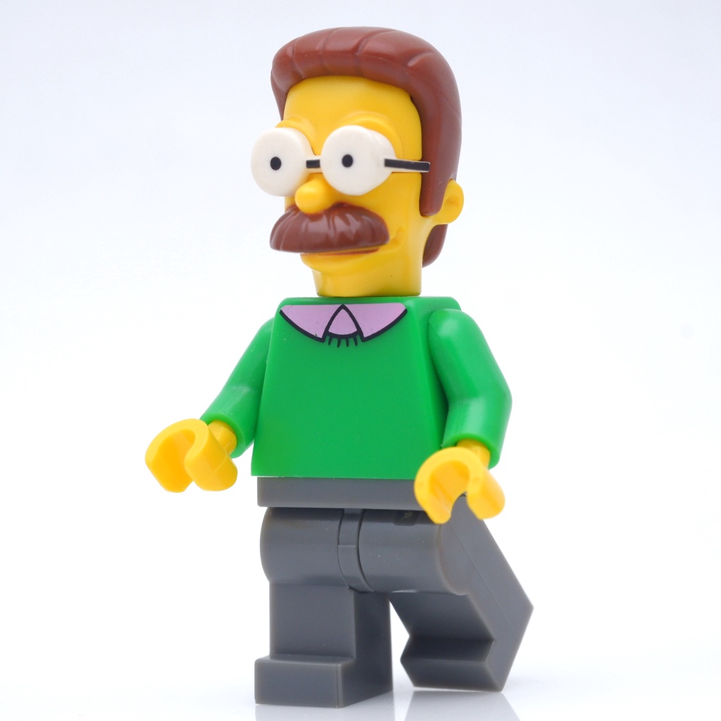 LEGO Ned Flanders Simpsons Series | Shopee Thailand