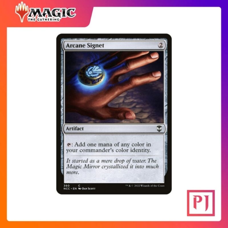 [MTG] Arcane Signet [NCC] [ARTIFACT] [COMMON] [NORMAL] [ENG] (การ์ดเม ...
