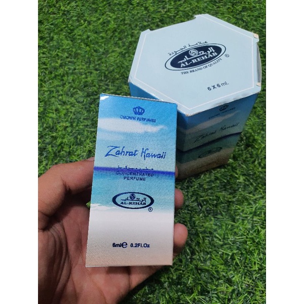 น้ำหอม Zahrat Hawaii Arehab น้ำหอมยอดนิยม ของแท้100% 6ML. สำหรับผู้หญิงและผู้ชาย | Shopee Thailand
