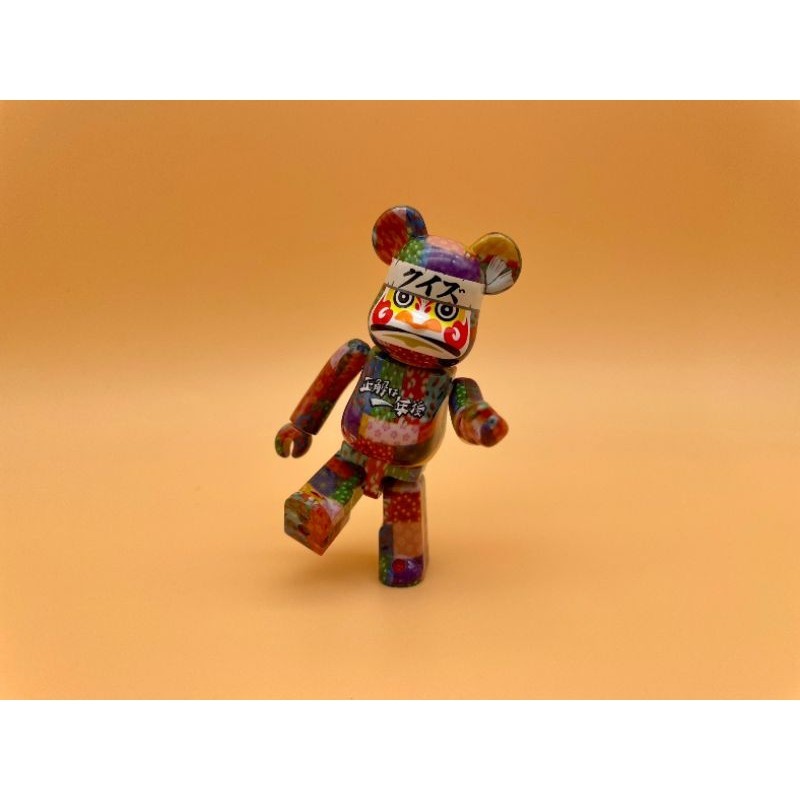 (ของแท้) BE@RBRICK 100% Series 47 Rare Secret: Daruma TBS Quiz Correct Answer is a Year ...
