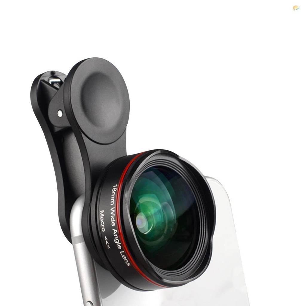 5K Ultra HD Smartphone Camera Lens 18mm 128° Wide-angle 15X Macro Phone ...