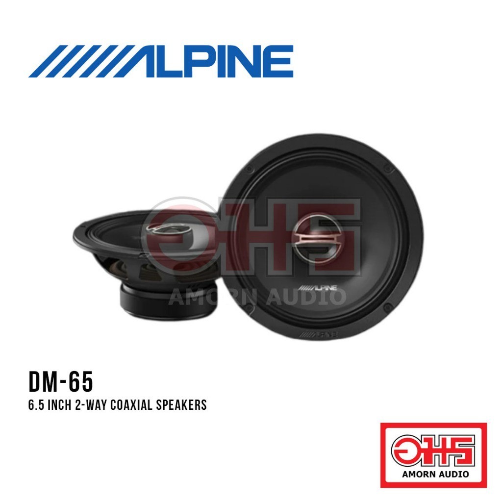 ALPINE DM-65 2-Way Coaxial Speakers | Shopee Thailand