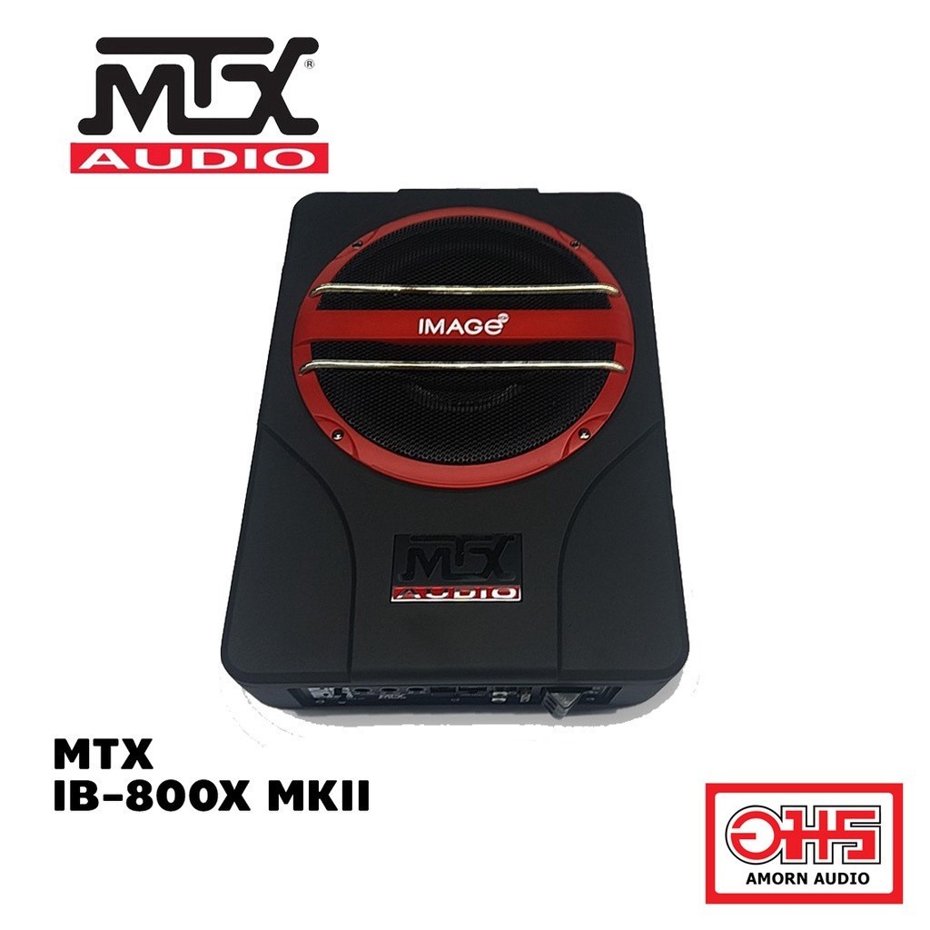 MTX IB-800X MKII ซับบ๊อค 8นิ้ว เครื่องเสียงรถ AMORNAUDIO อมรออดิโอ ...