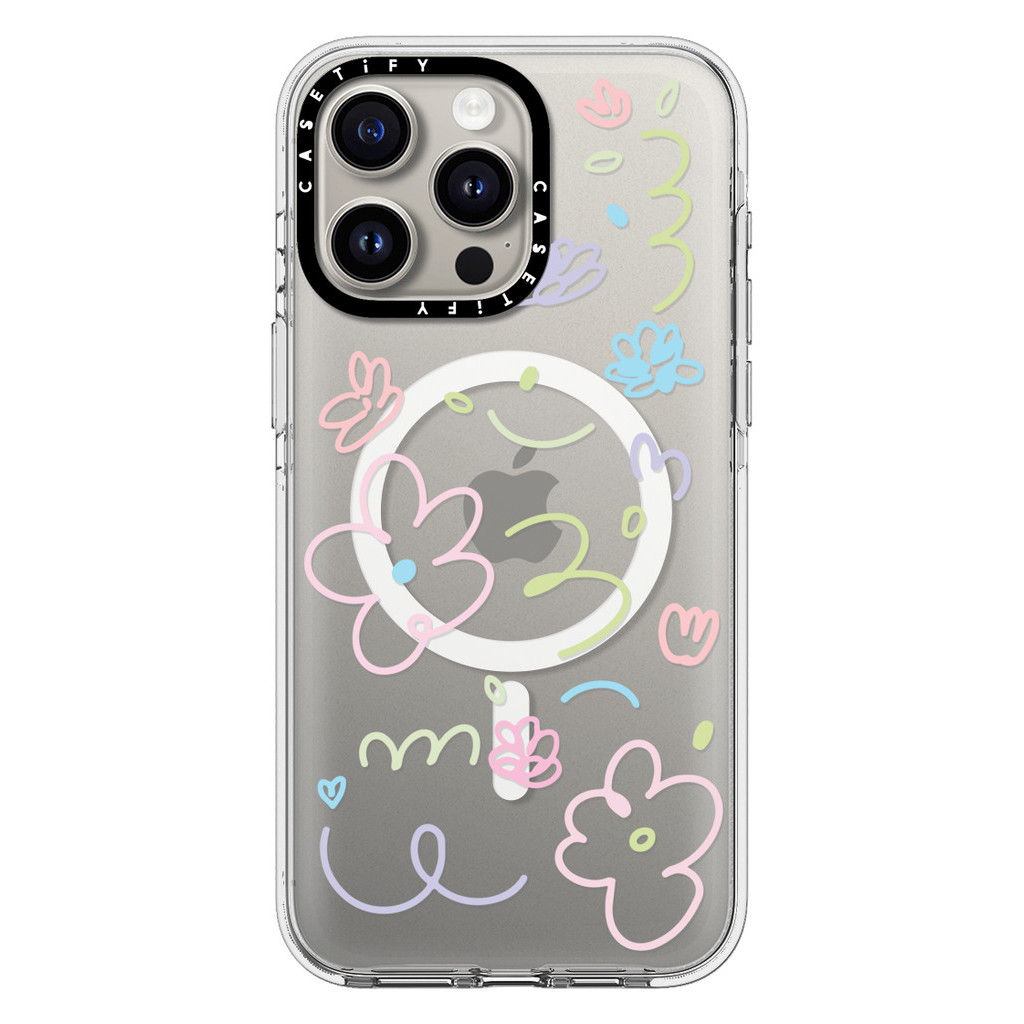 [พร้อมส่ง] CASETiFY | Transparent Flowers | Shopee Thailand
