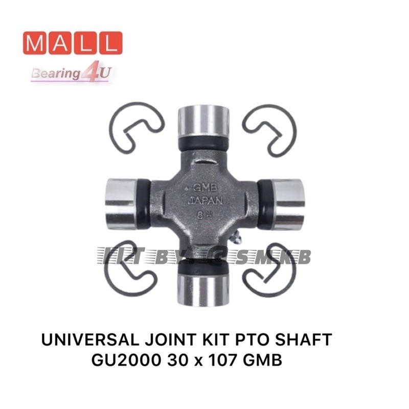 UNIVERSAL JOINT KIT PTO SHAFT GU2000 30 x 107 GMB ยอยเพลากลาง ญี่ปุ่น แท้ GU-2000 | Shopee Thailand