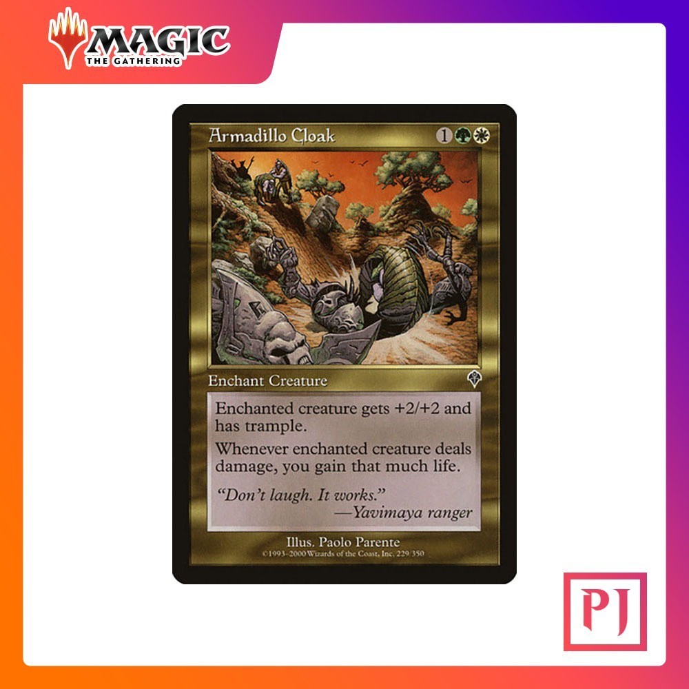 [MTG] Armadillo Cloak [INV] [MULTI] [COMMON] [NORMAL] [ENG] (การ์ดเมจิค / Magic the Gathering ...