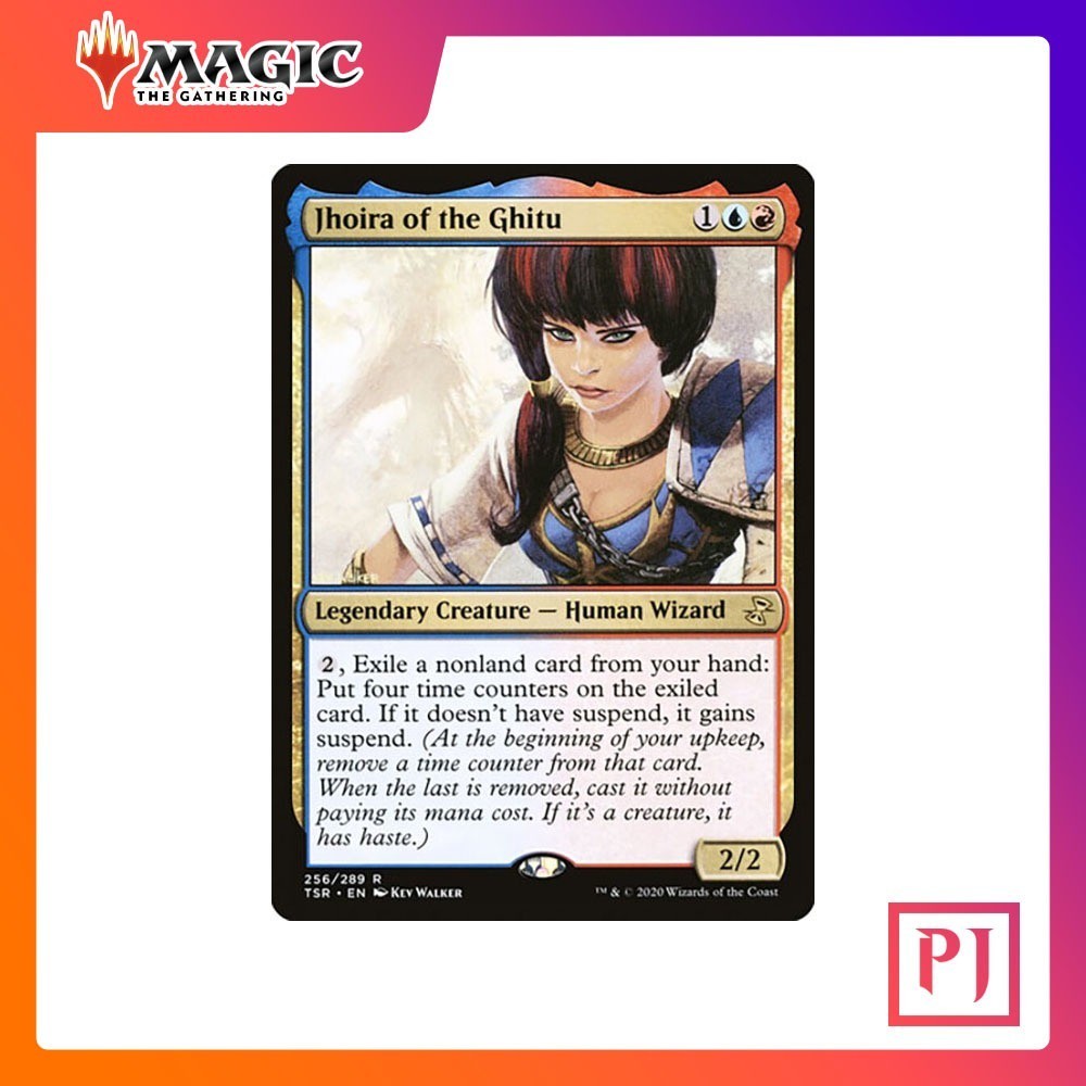 [MTG] Jhoira of the Ghitu [TSR] [MULTI] [RARE] [NORMAL] [ENG] (การ์ดเม ...