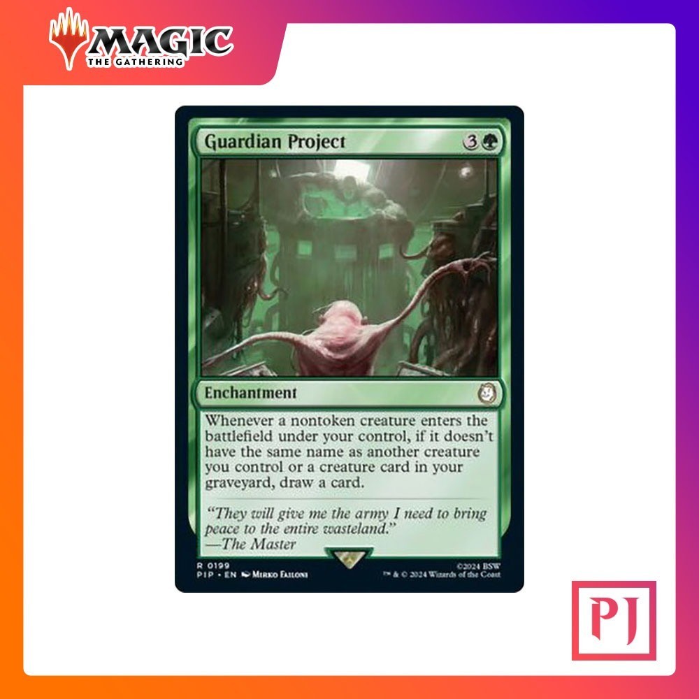 [MTG] Guardian Project - Fallout Commander [PIP] [GREEN] [RARE] [NORMAL ...