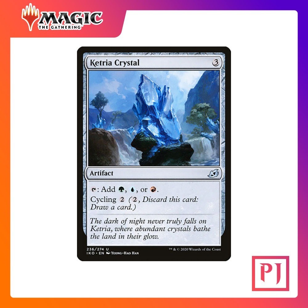 [MTG] Ketria Crystal [IKO] [ARTIFACT] [UNCOM] [NORMAL] [ENG] (การ์ดเม ...