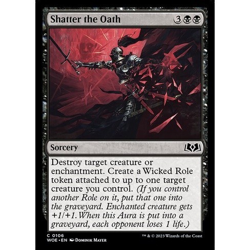 [Wilds of Eldraine] - [WOE] - [Shatter the Oath] - (C) - [2023] | Shopee Thailand