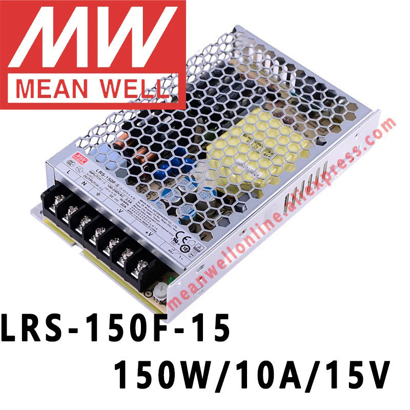Mean Well LRS-150F-15 Meanwell 15VDC/10A/150W Single Output Switching Power Supply ร้านค้า ...
