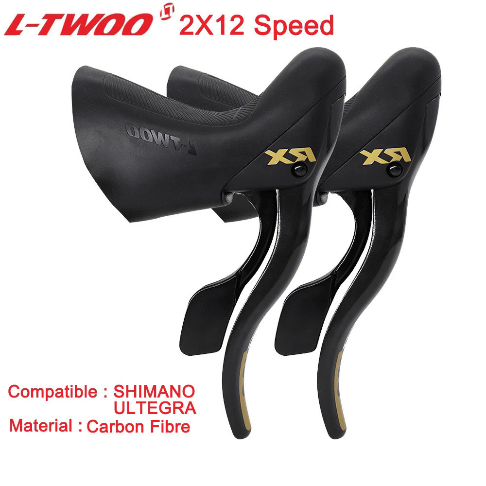 LTWOO RX 2X12 Speed Road Bike Shifter เบรค Lever ด้านหลัง Derailleur ...