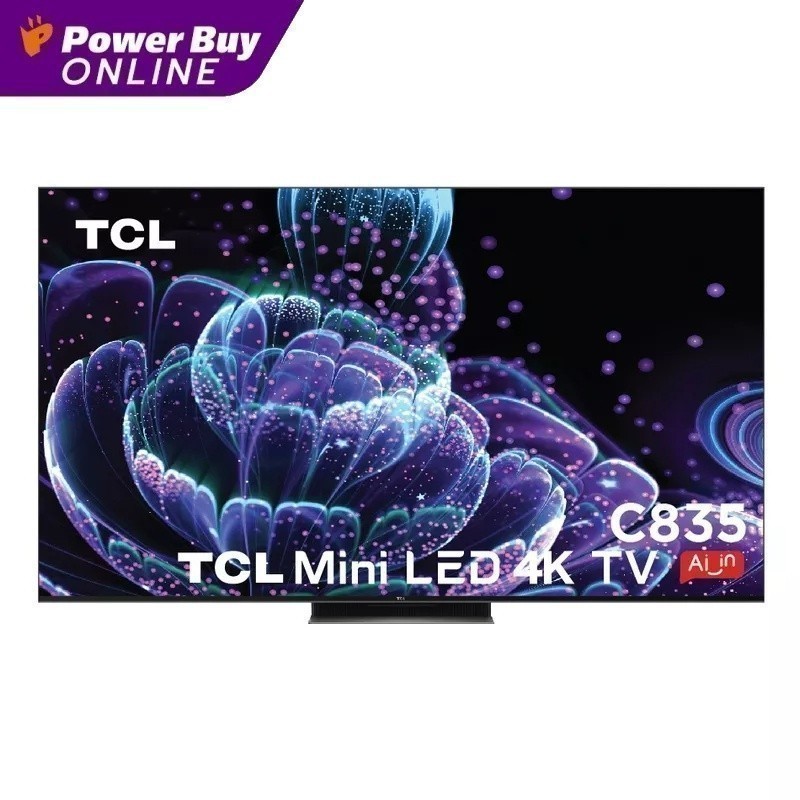 TCL ทีวี 55C835 Mini-LED UHD QLED (55", 4K, Android, ปี 2022) รุ่น 55C835 | Shopee Thailand