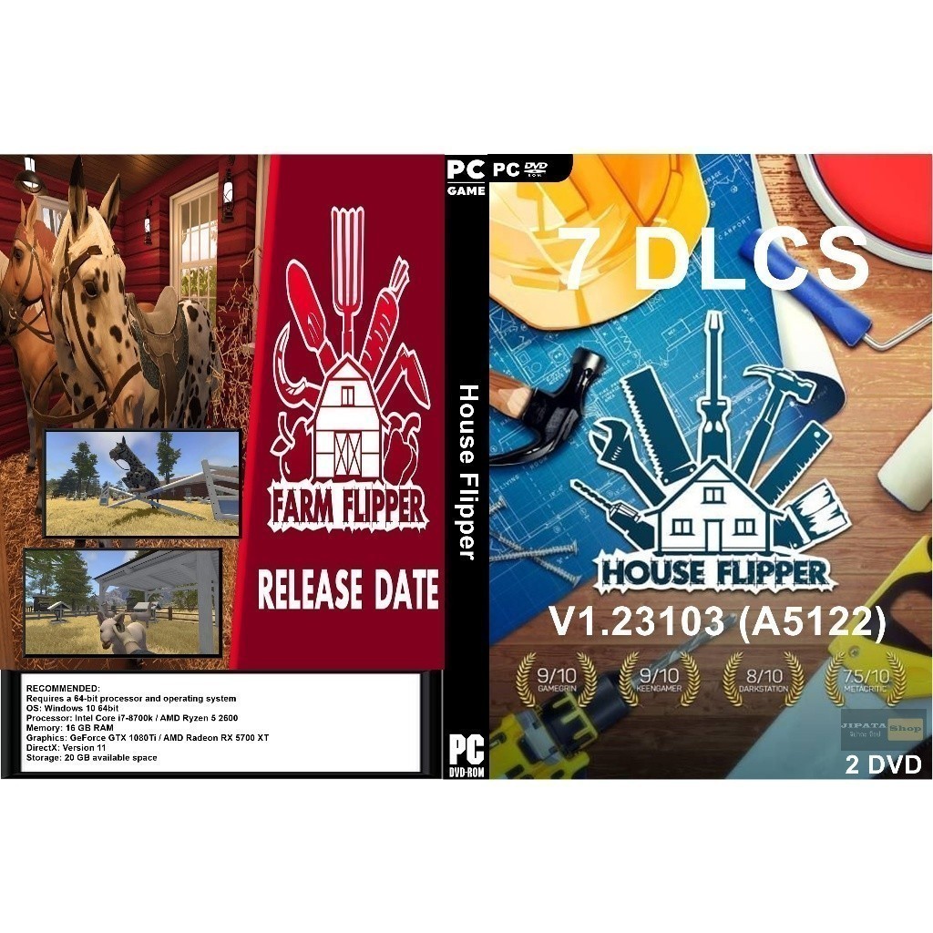แผ่น Game PC House Flipper (2DVD) | Shopee Thailand