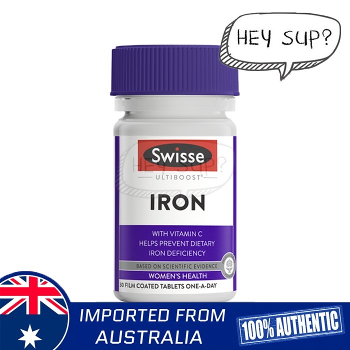 Swisse Ultiboost Iron Supplement 30cap | Shopee Thailand
