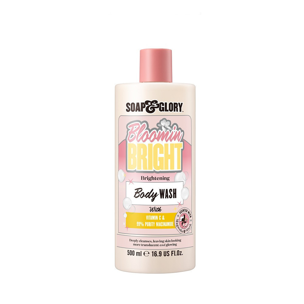 Soap & Glory Bloomin Bright Brightening Body Wash 500 Ml โซพ แอนด์ กลอ ...